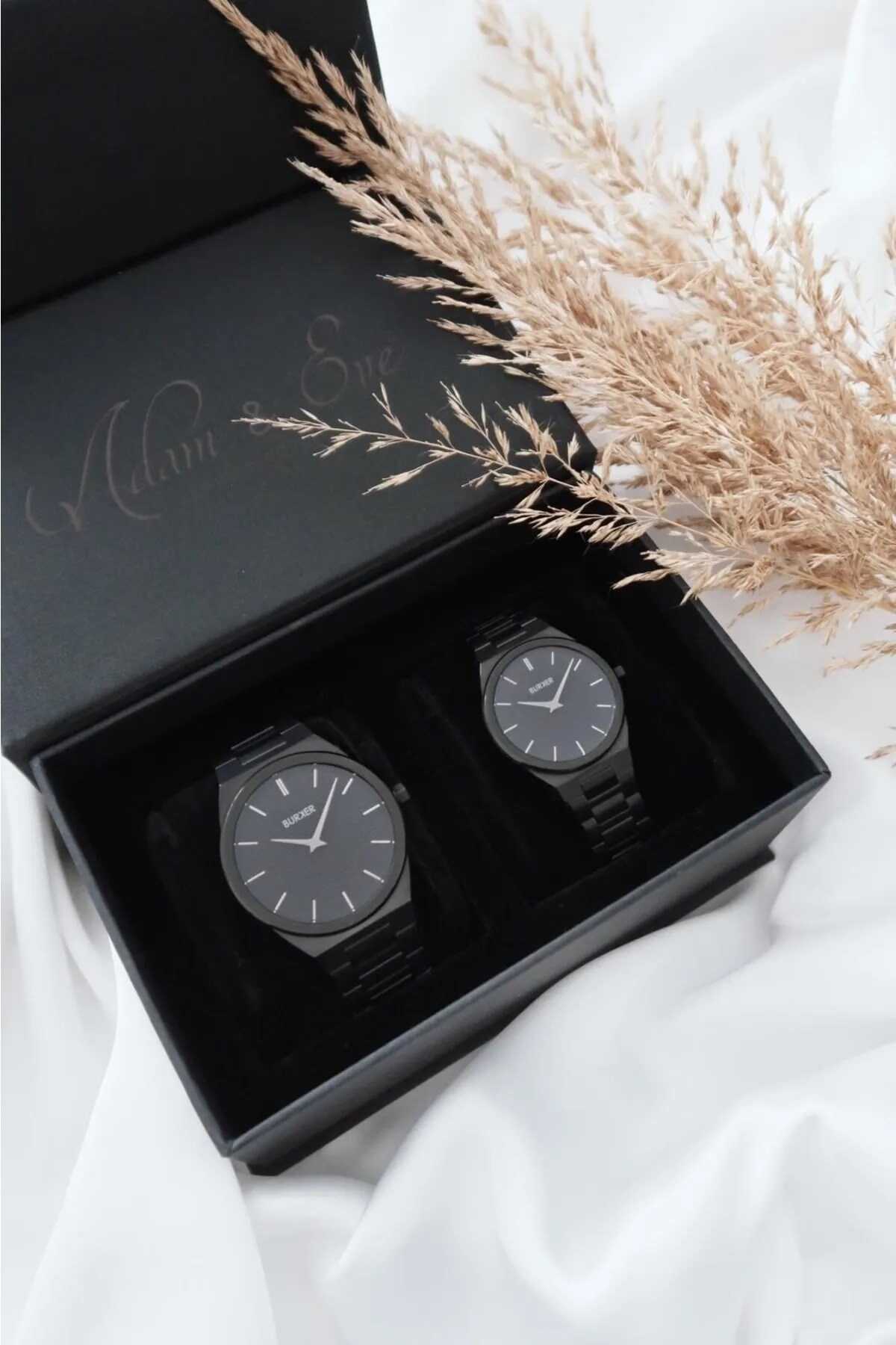 Burker Adam & Eve Black Çift Kol Saati Fiyatı ve Modelleri